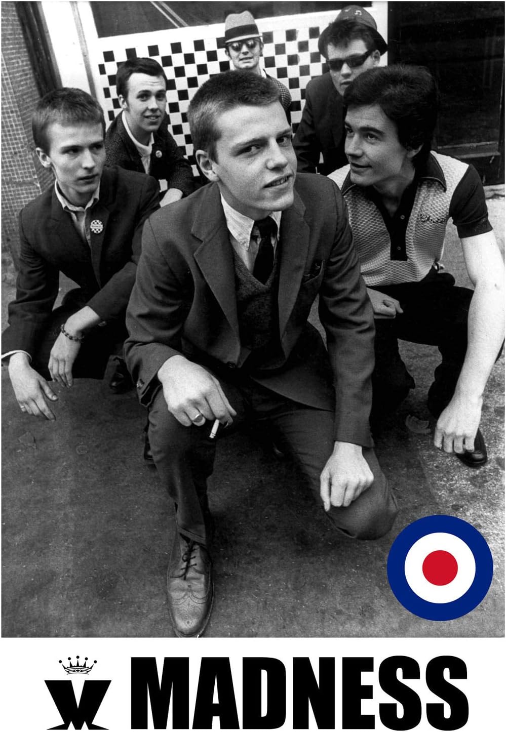 Madness Poster - #4 - SKA - MOD Band - 1980's Music - Pop Music - Suggs ...