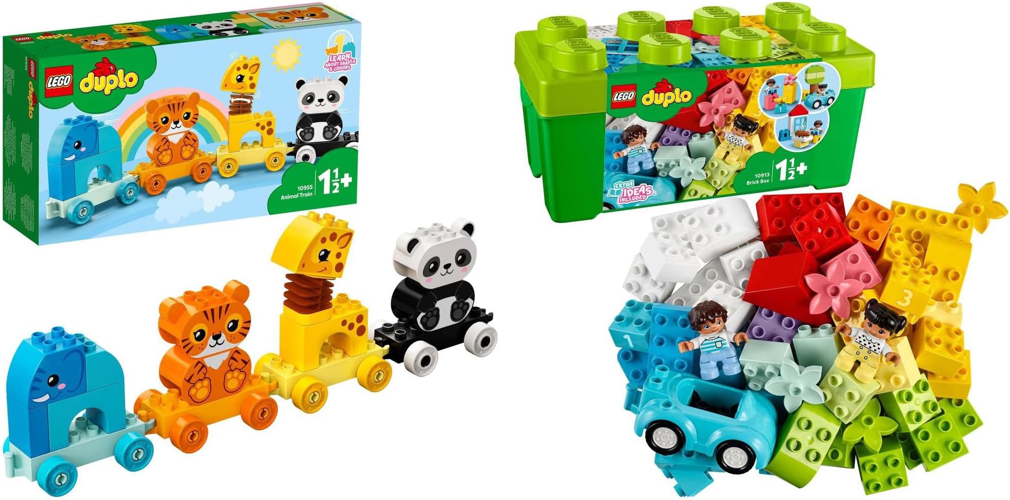 LEGO 10913 DUPLO Classic Brick Box Building Set with Storage ...
