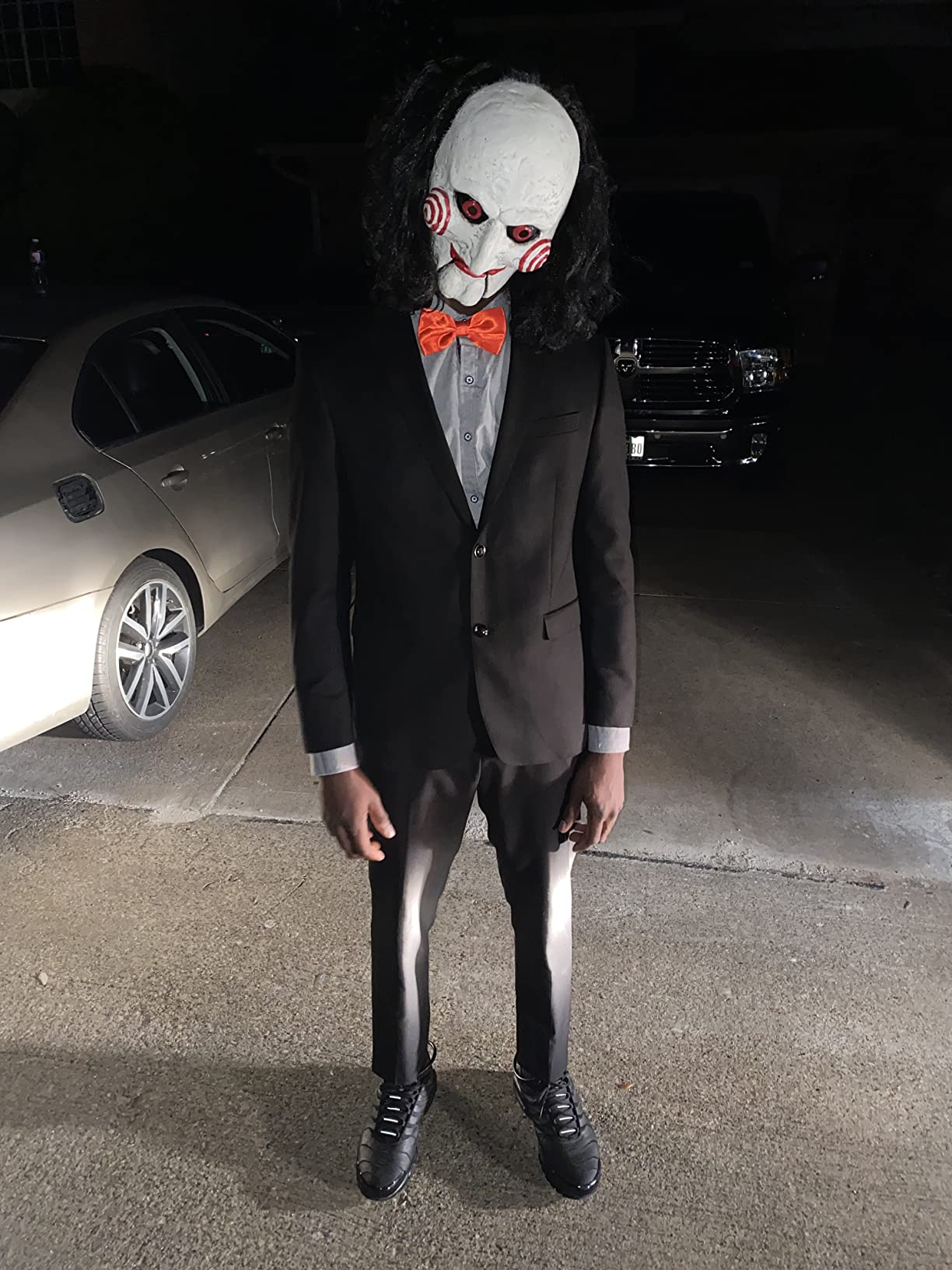 $9/mo - Finance Saw Billy The Puppet Deluxe Mask White | Buy Now, Pay Later