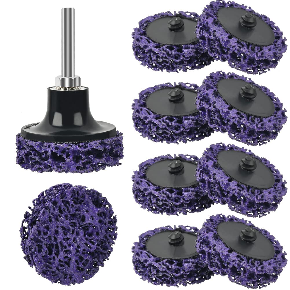 10PCS Sanding Rust Removal Disc Strip Discs for Angle Grinder Paint ...