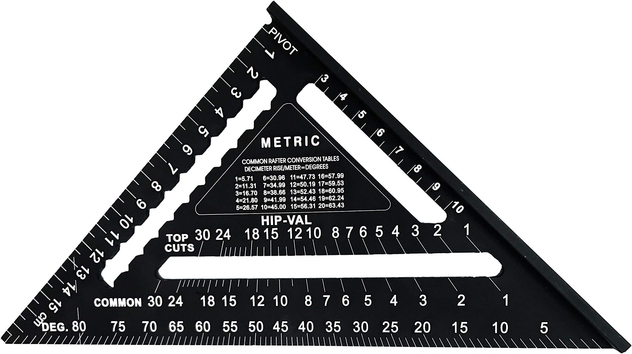 Shall Rafter Combination Tool Set, 7 Inch (18cm) Aluminium-Alloy ...