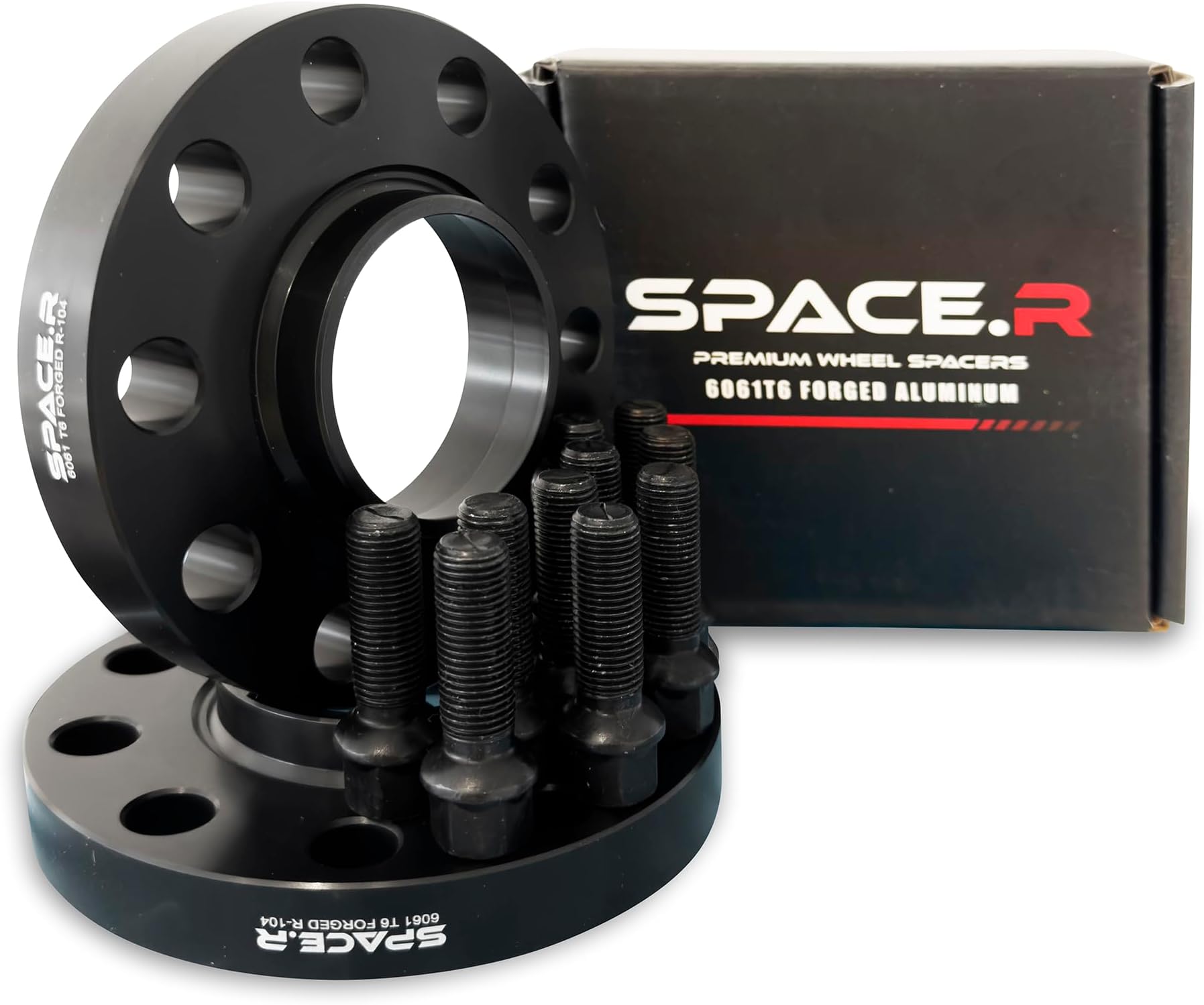 SPACE.R 1 Pair of 12mm Hubcentric Wheel Spacers Compatible with Audi A4 ...