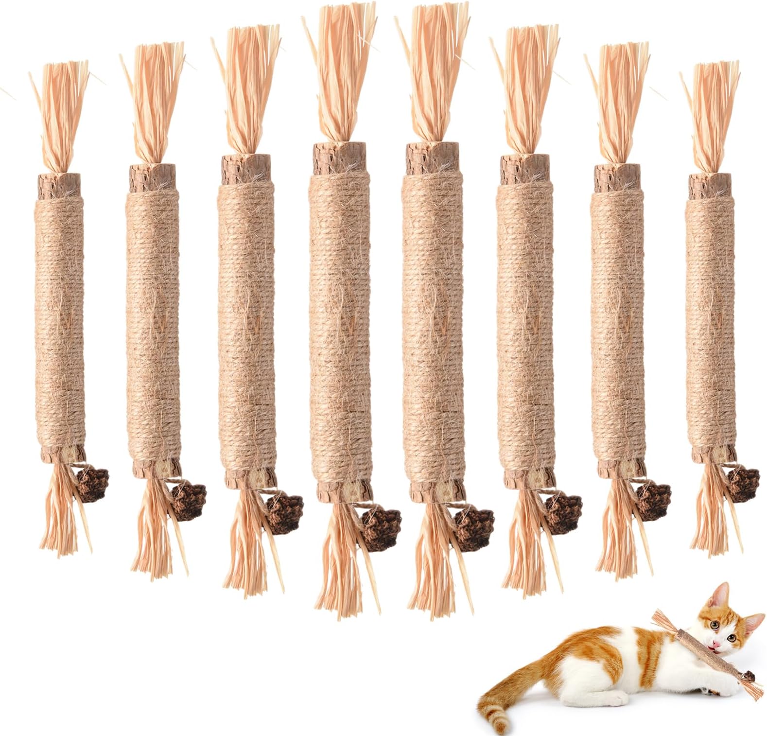 Amazon.com : Erhabe Nuna Pets Cat Chew Stick, Nunapets Cat Chew Toy ...