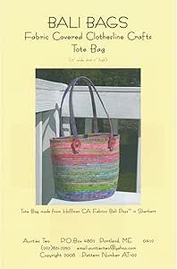 Amazon.com: Aunties Two Patterns - Bali Bags : Arts, Crafts & Sewing