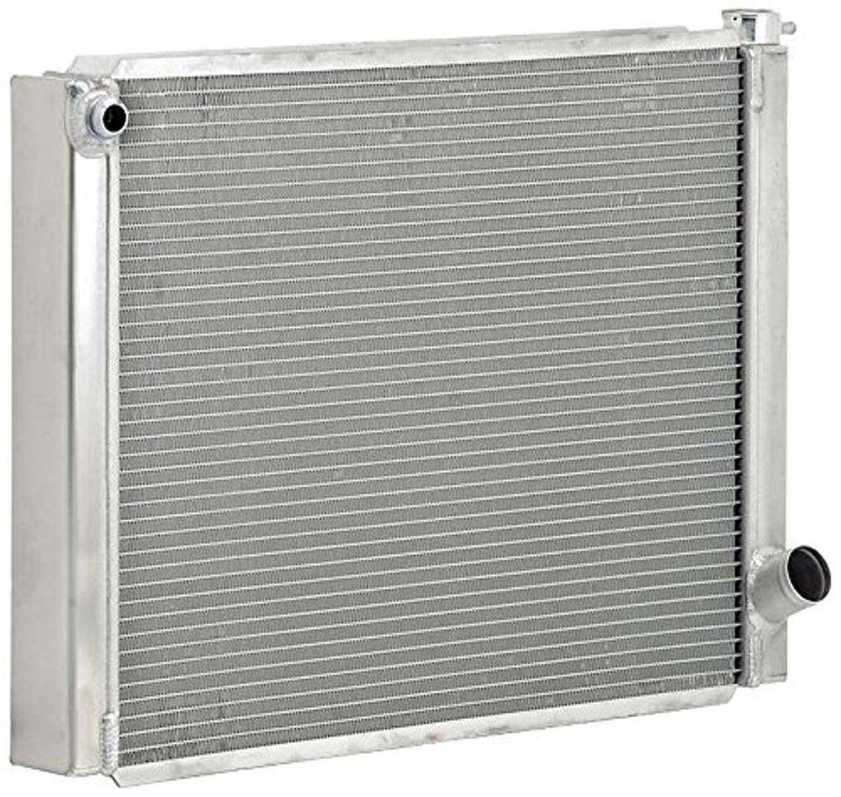 Be Cool 35039 20AN InletCircle Track Single Pass Radiator (Dual 1" Core ...