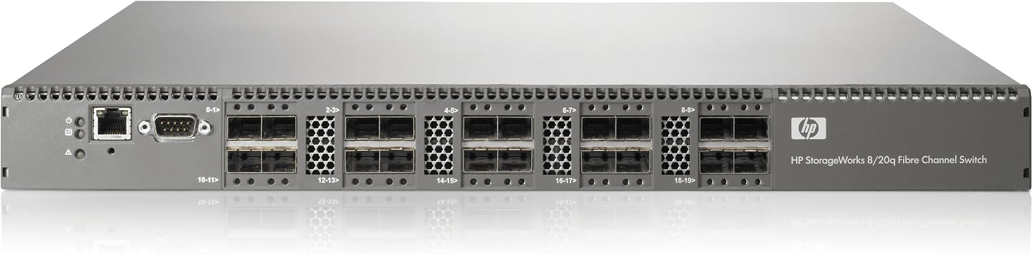 HP StorageWorks 8/20q Fibre Channel Switch Switch 8 x SFP + + 12 x SFP ...