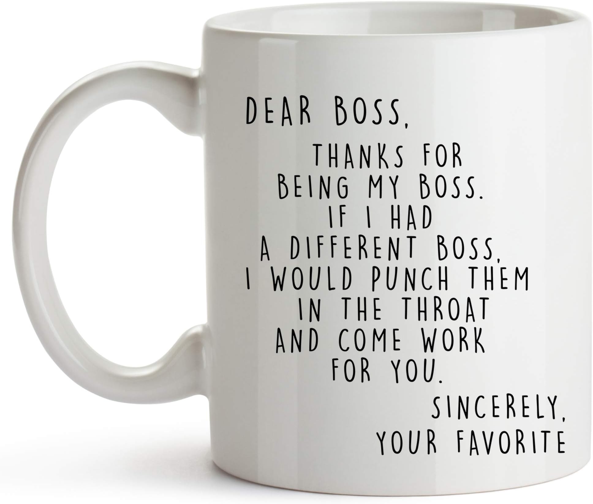 Amazon.com: Wampumtuk Dear Boss Lady, Thanks For Being My Boss, If I ...