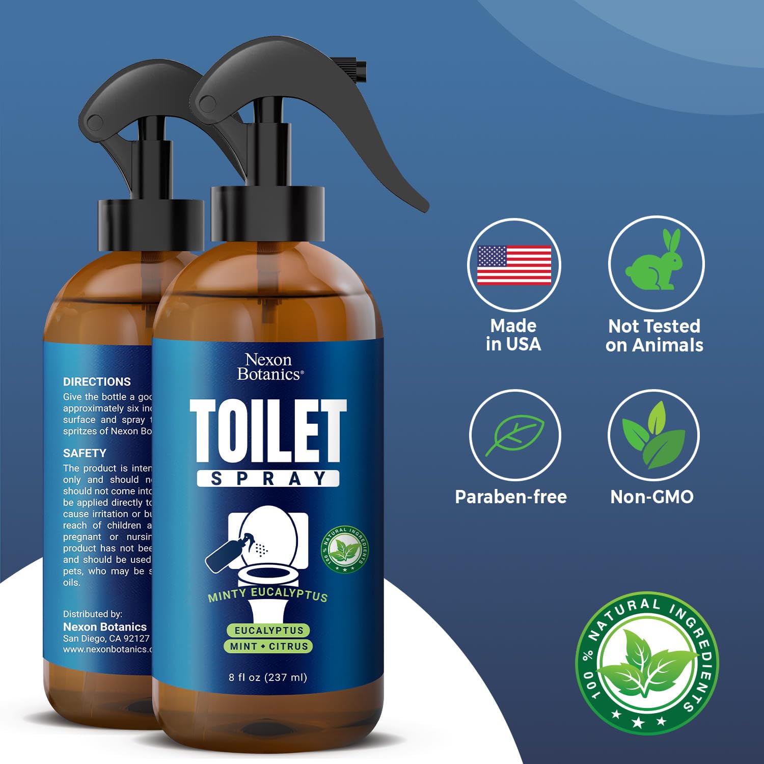 Snapklik.com : Minty Eucalyptus Toilet Spray 8 Fl Oz - Before You Go ...