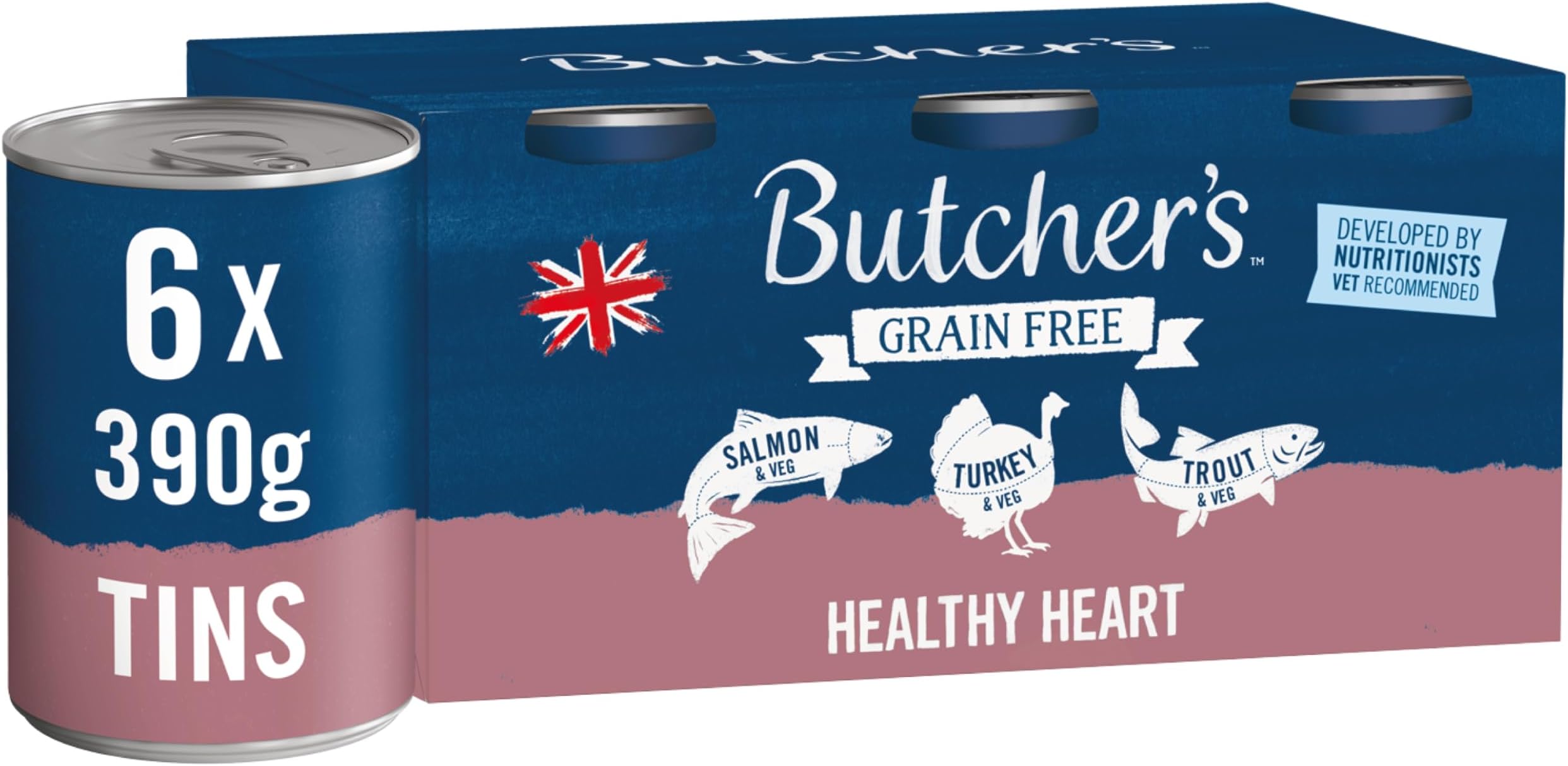 Butcher's Tripe Loaf Recipes Dog Food Tins, 24 x 400g : Amazon.co.uk ...