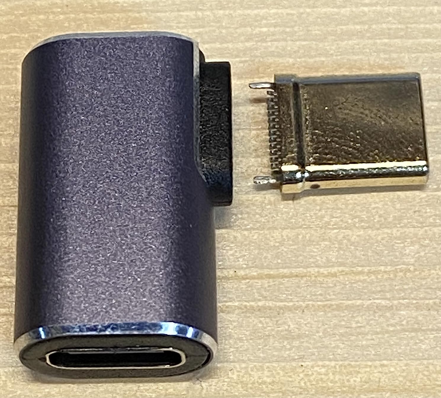 Amazon | VCOM 2PACK USB 4 Type C変換アダプター 40Gbps 90°曲げ L字 USB 4.0 高速データ転送 ...