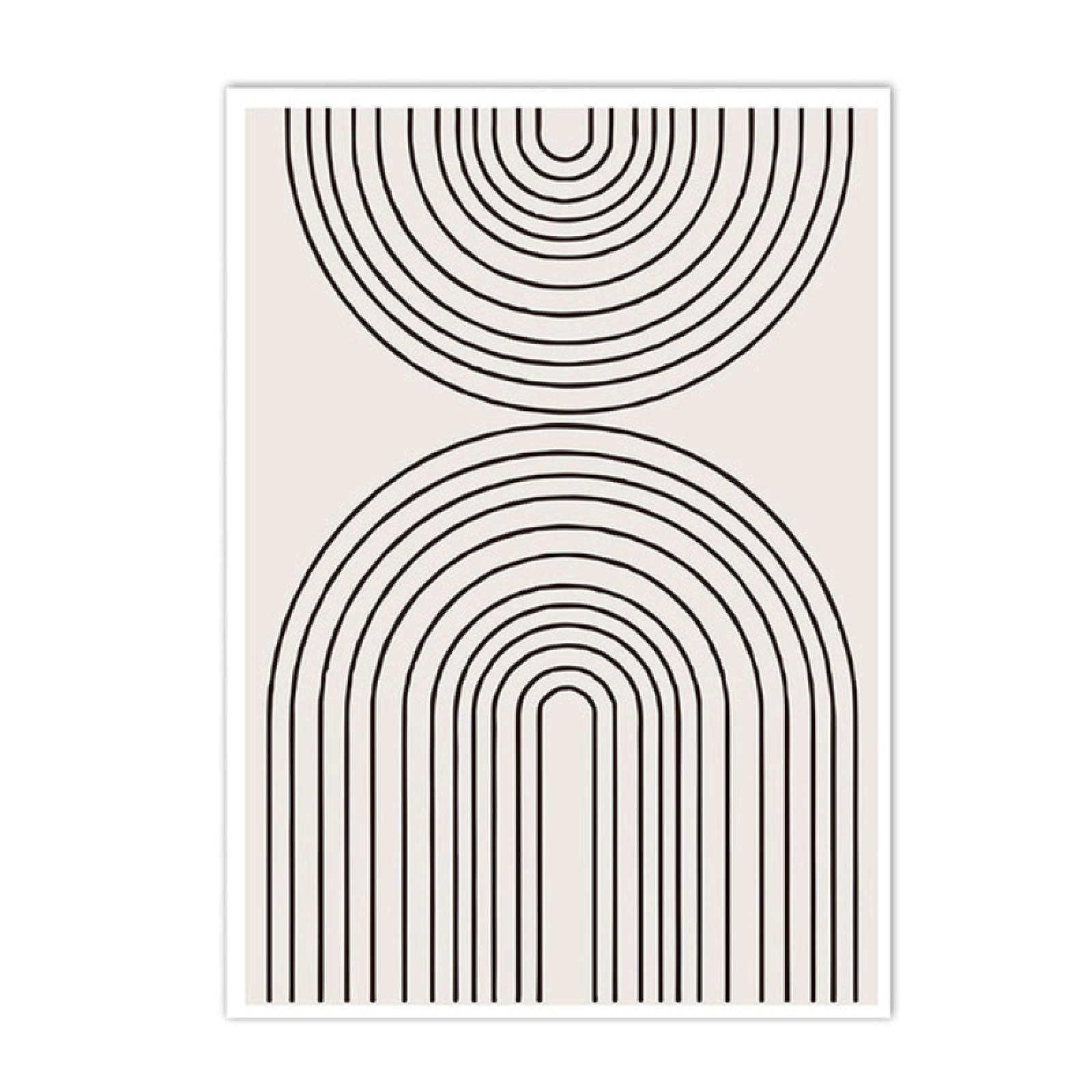 Abstract Geometric Line Drawings