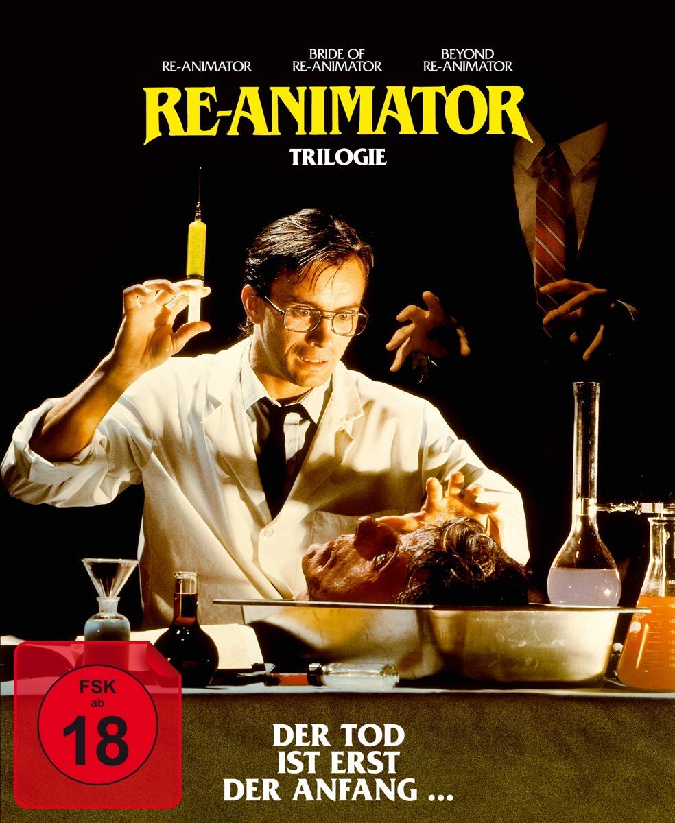 Re-Animator 1-3 [Blu-ray]: Amazon.de: Combs, Jeffrey, Abbott, Bruce ...