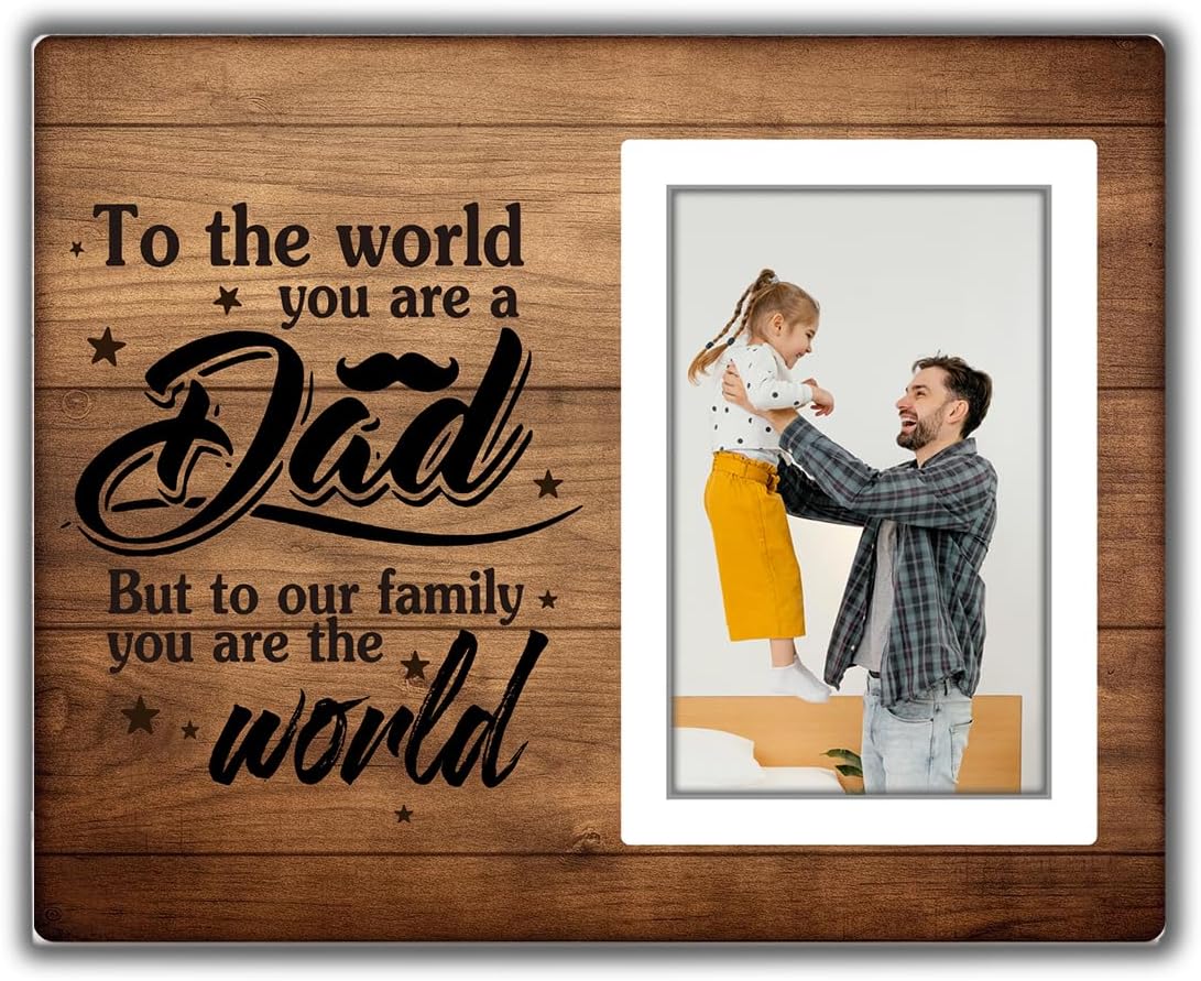 Amazon.com - Fathers Day Picture Frame, Dad Photo Frame, Fathers Day ...