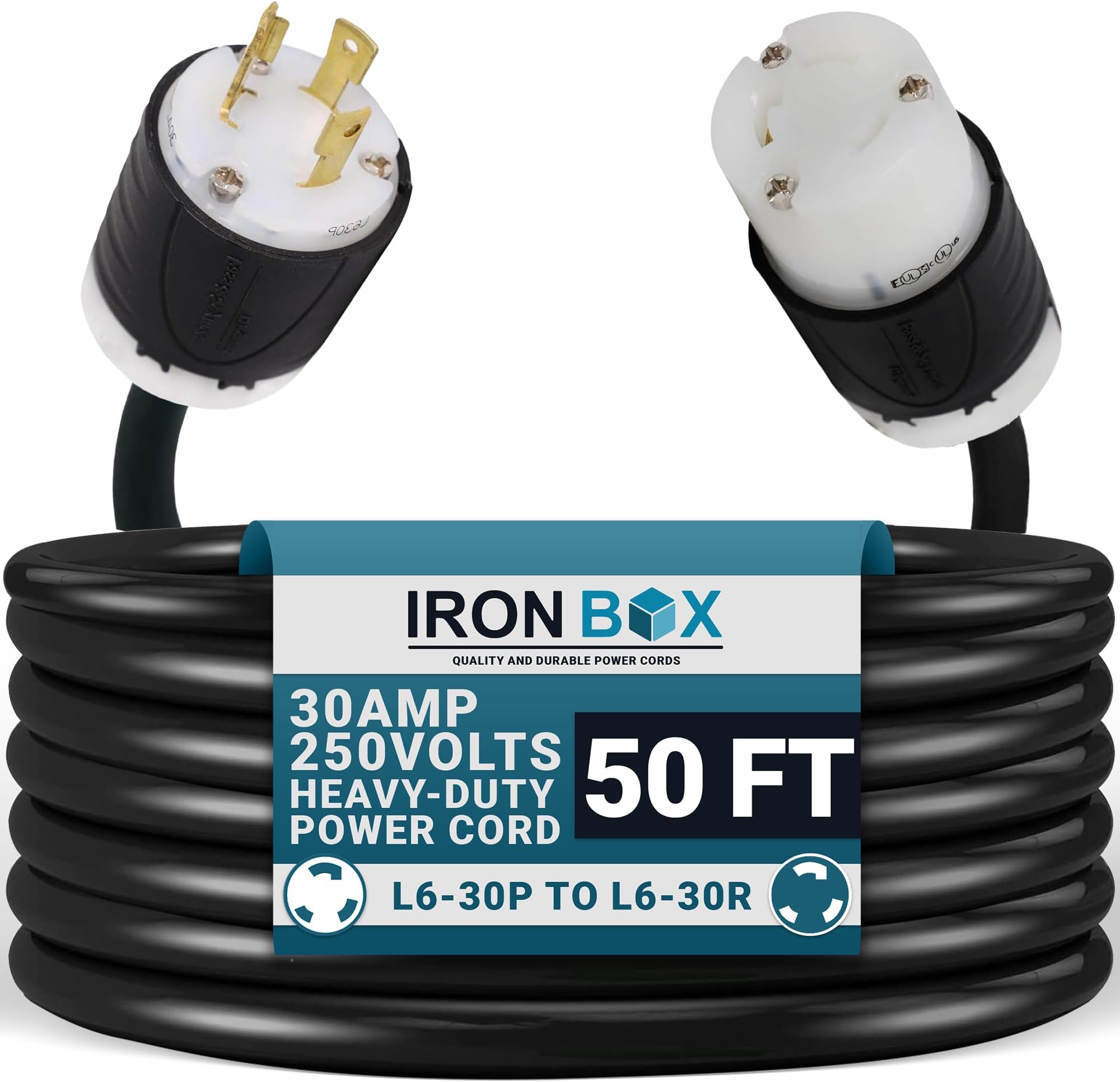 Amazon.com: IronBox Electric NEMA L16-30 Plug & Connector Twist Lock ...