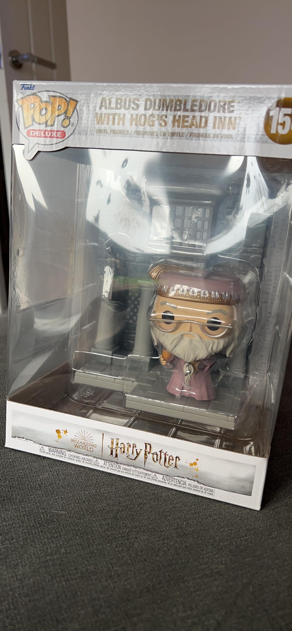 Funko POP! Deluxe: HP Hogsmeade - Hog's Head With Dumbledore - Harry ...