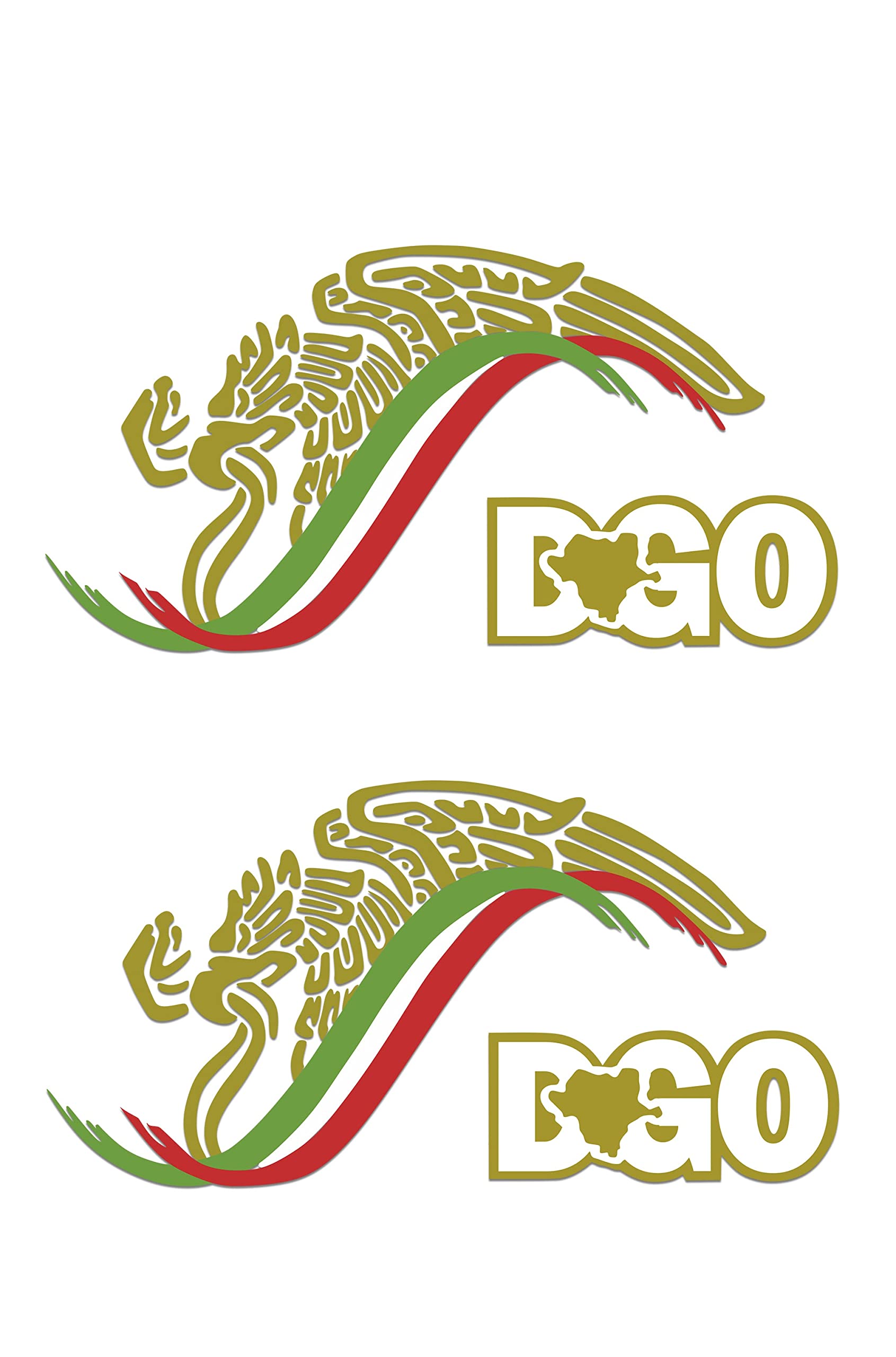 Buy Edward & Co Stickers Mexico Durango Decal DGO Escudo Aguila ...