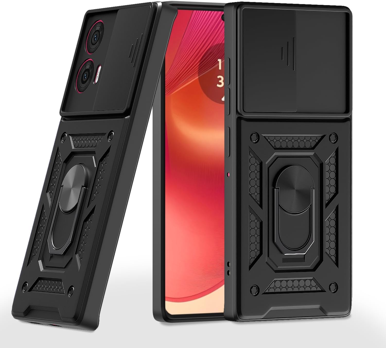 AESTMO Polycarbonate Motorola Moto Edge 50 Fusion Back Case Cover|Tough ...