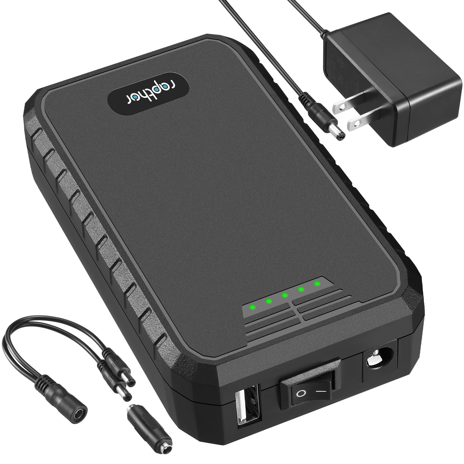 Amazon.com: Rapthor Portable Rechargeable 12V 3250mAh Small DC Ouput ...