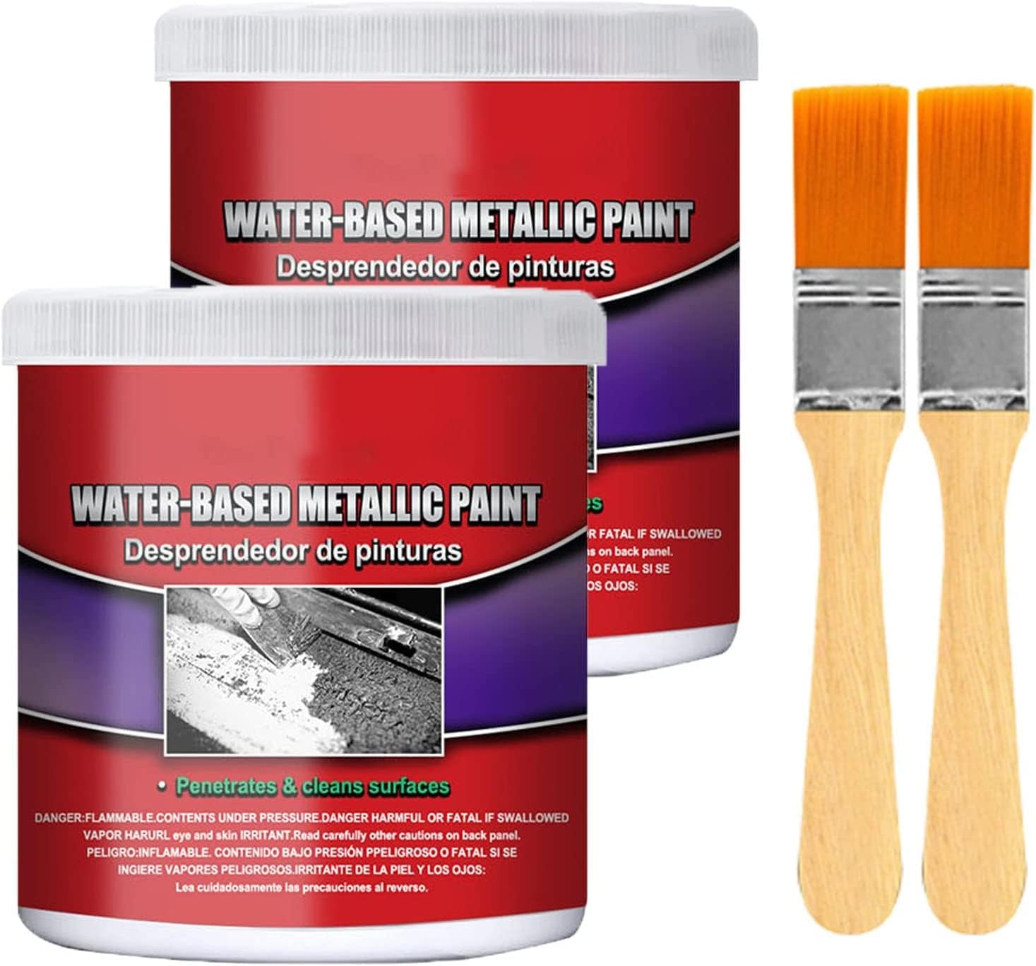Amazon.com: Water-Based Metal Rust Remover, Car Chassis Derusting, Anti ...