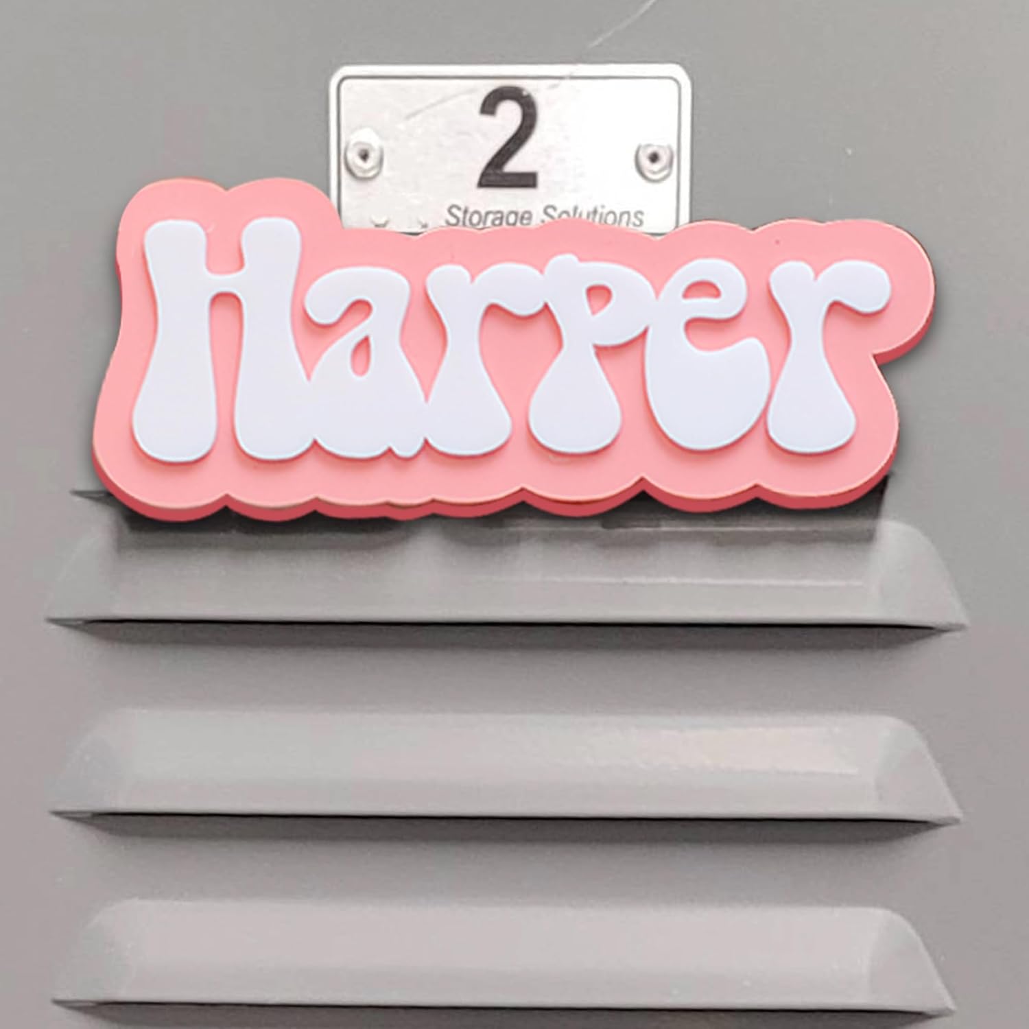Amazon.com: Lifgif Emotionaltouch Personalized 3D Name Magnet, Acrylic ...
