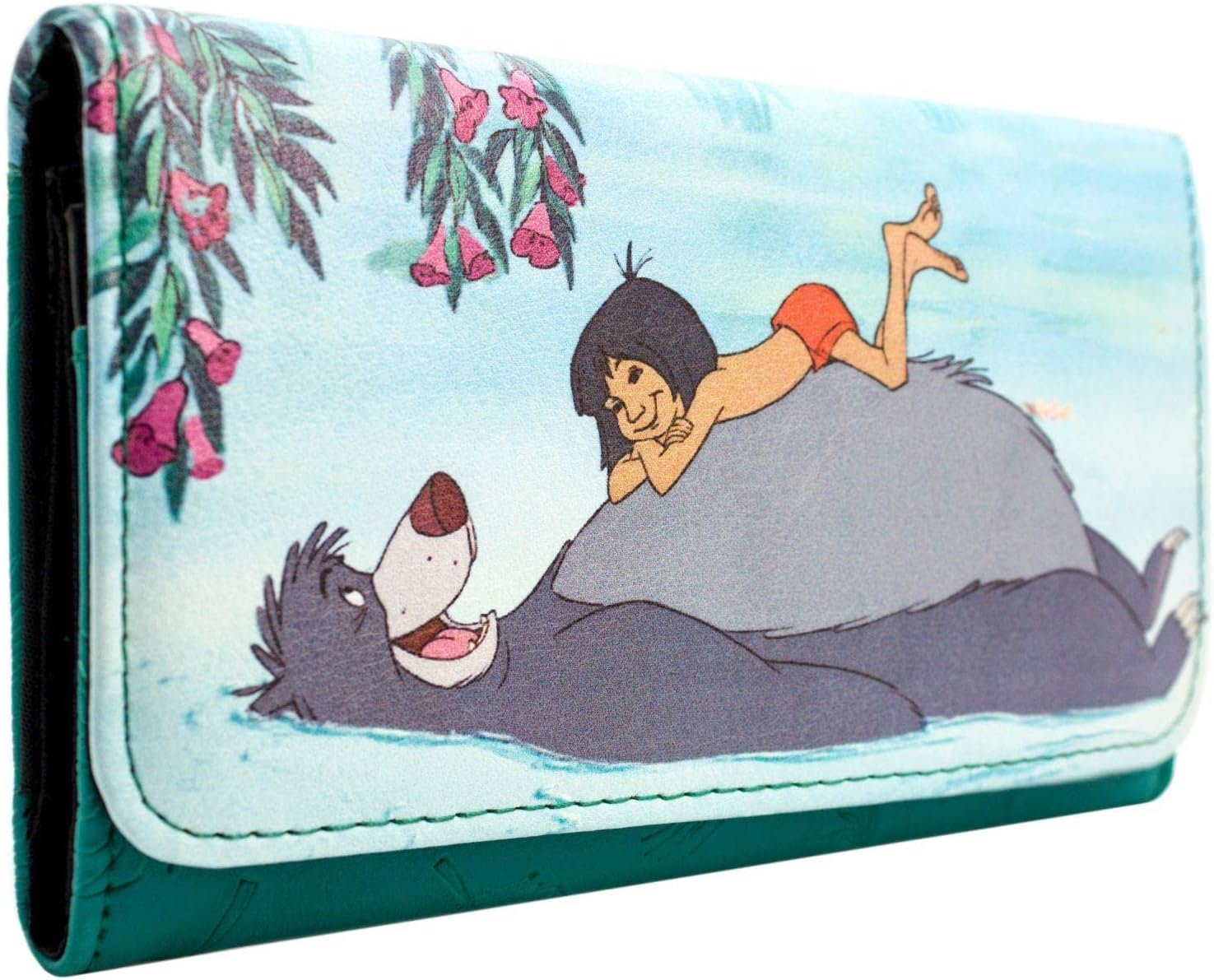 The Jungle Book Baloo Bare Necessities Purse Tri-Fold Coin Pocket ...