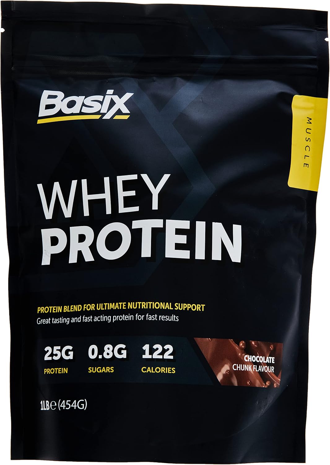 Basix - Muscle Whey Protein - Chocolate Chunk - 1 Lb : Amazon.ae: Grocery