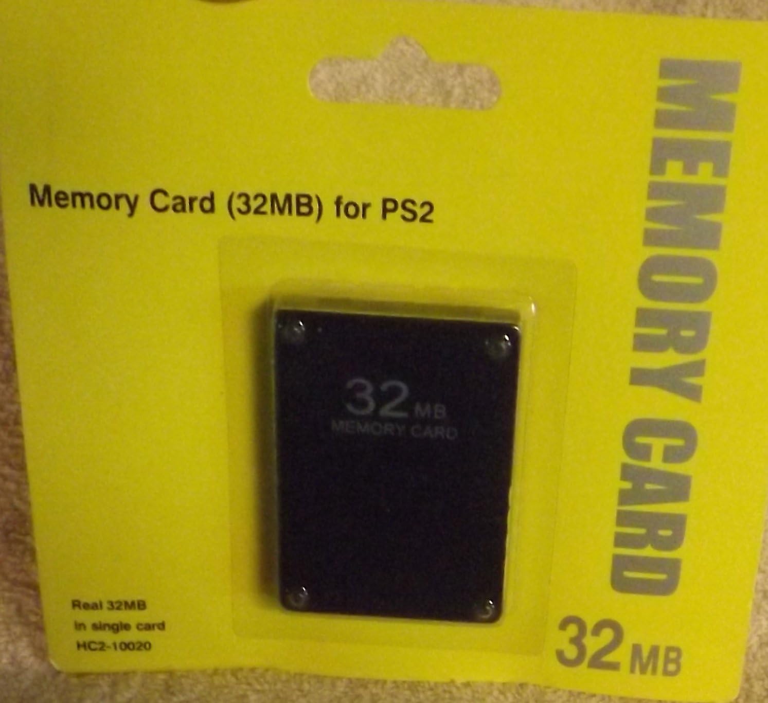 32MB Memory card for Sony PS2 retail pack PlayStation 2 slim – Black ...