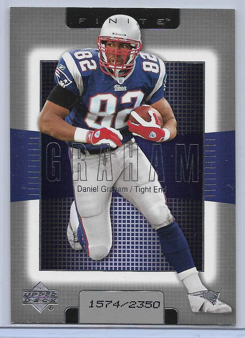 Amazon.com: 2003 Upper Deck Finite Football Daniel Graham Base Card ...