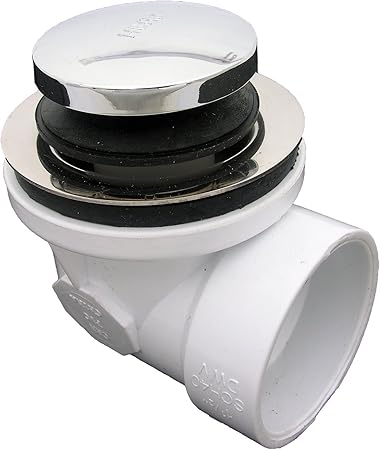 Amazon.com: LASCO 03-4948 Bathtub Drain Elbow with Tiptoe Style Stopper ...