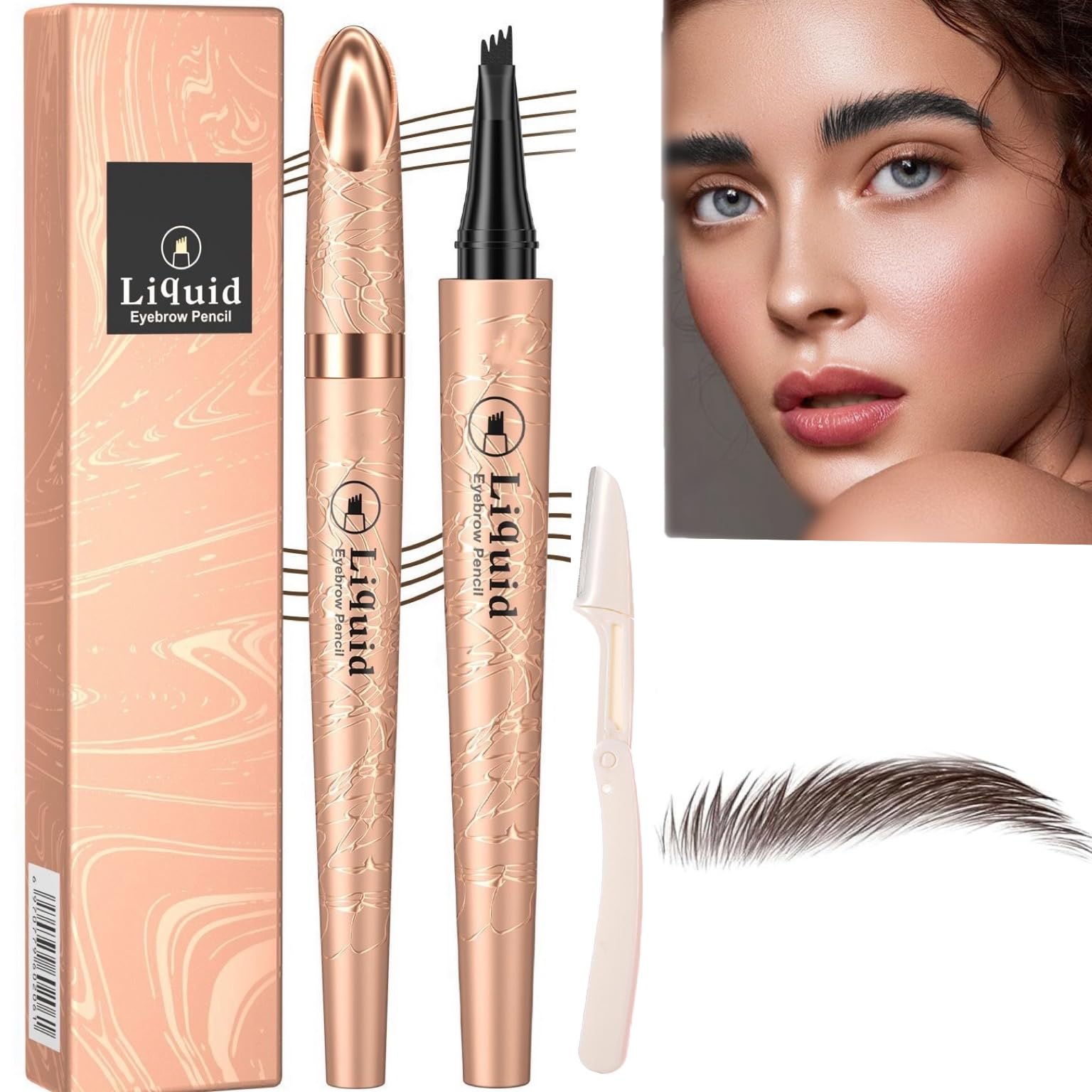 Magic Eyebrow Pencil,3D Waterproof Microblading Brow Pen,Microblading ...