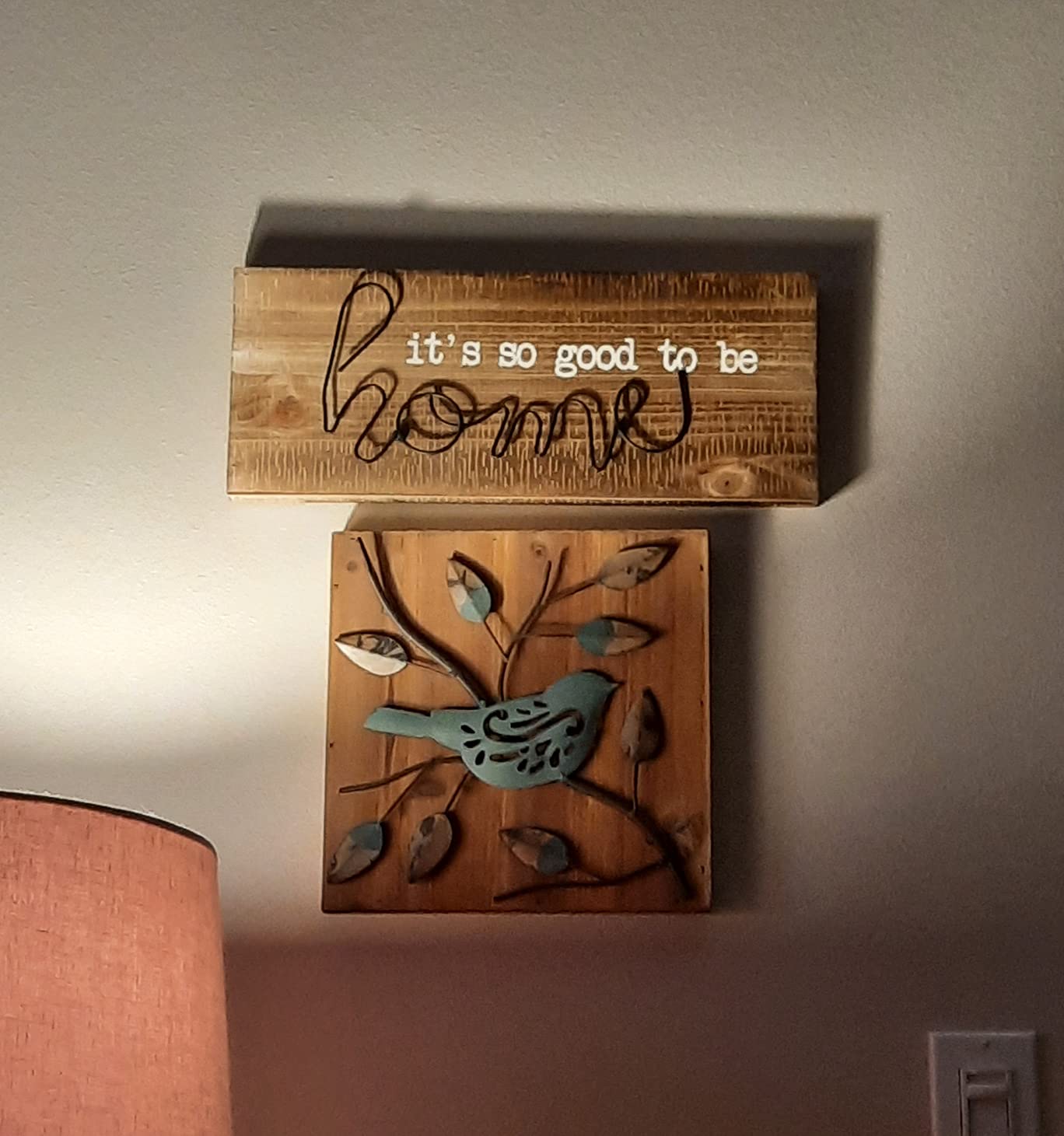 Amazon.com : Farmlyn Creek Rustic Wooden Farmhouse Wall Decor, It's So ...