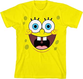 Amazon.com: Spongebob Squarepants - Camiseta para niño con texto en ...