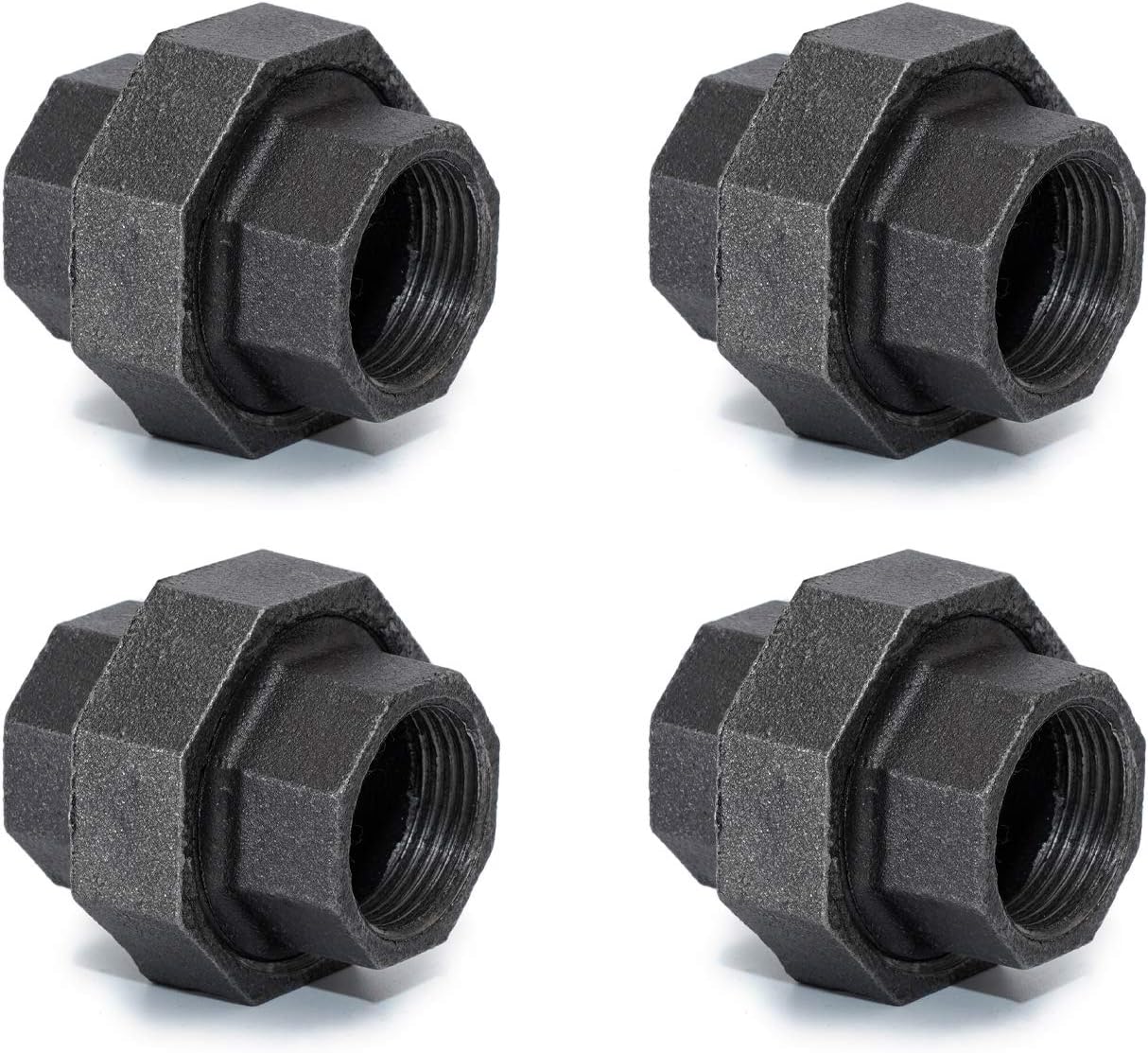 Aolemi Stainless Steel Pipe Fitting Union 1/2 Inch NPT Female x NPT 1/2 ...