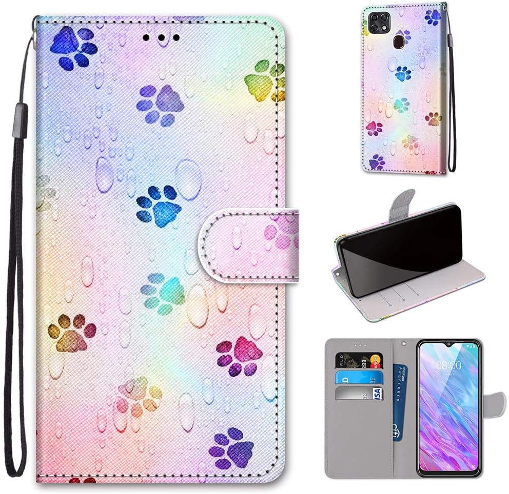 Amazon.com: Tznzxm ZTE ZMax 10 / ZTE Z6250 Wallet Case, PU Leather Flip ...