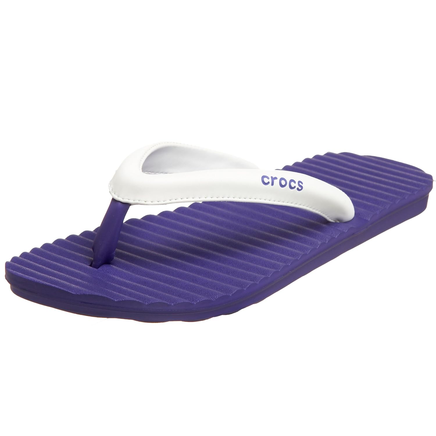 Crocs Women's Wake Flip Flop,Ultraviolet/White,9 M : Amazon.in: Shoes ...