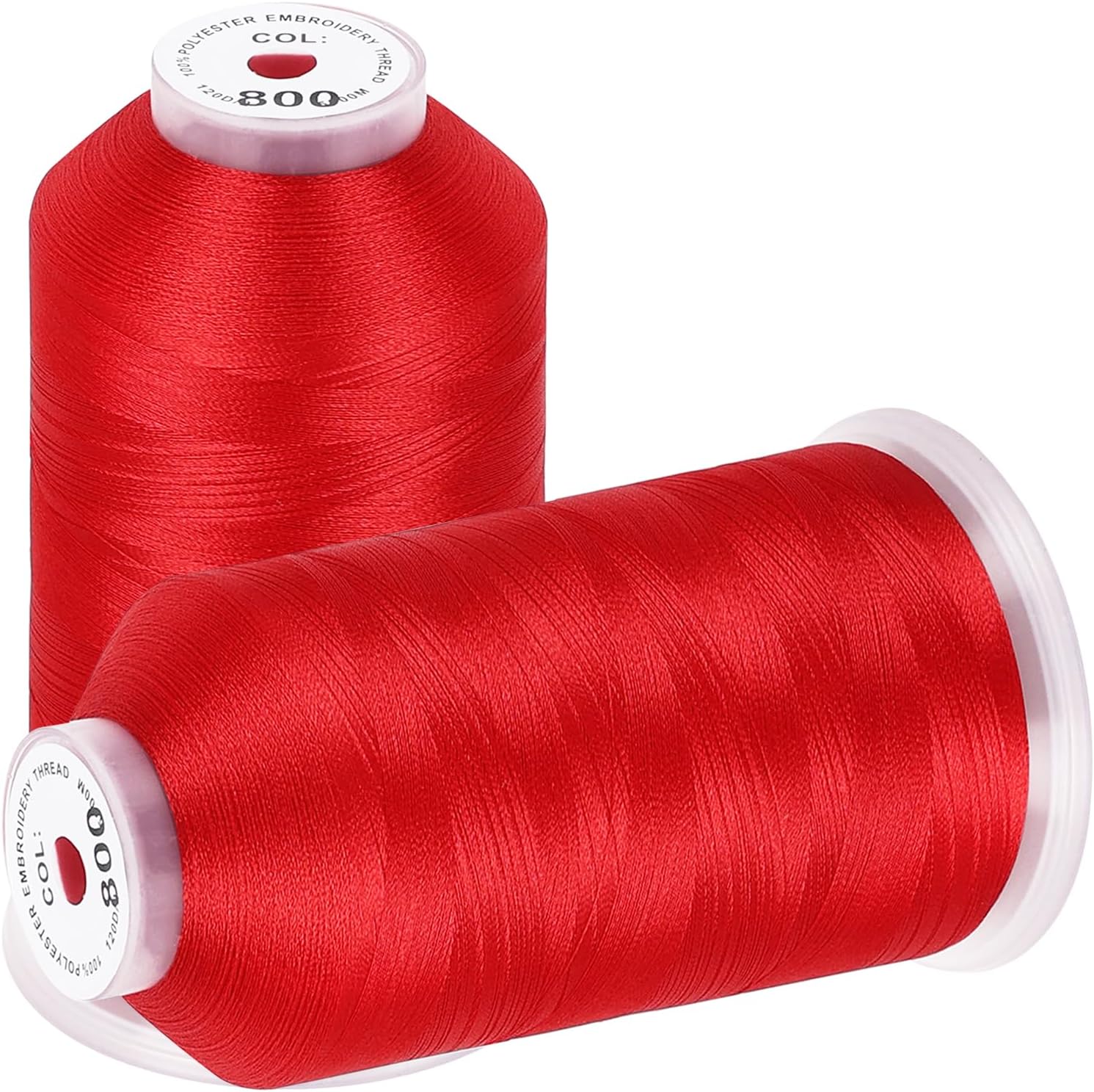 Amazon.com: New brothread - 2 Huge Spools 5000M Each Polyester ...