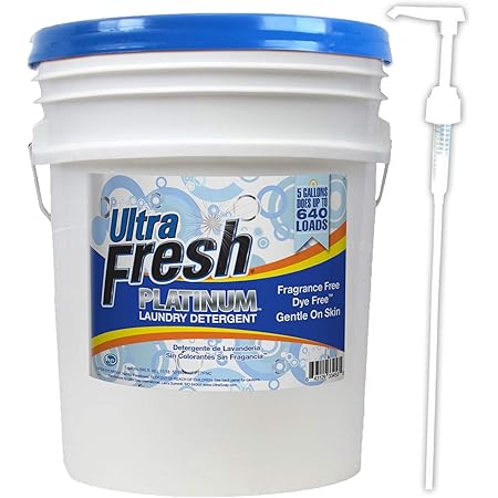 Amazon.com: Ultra Fresh Platinum Fresh Breeze HE Liquid Laundry ...