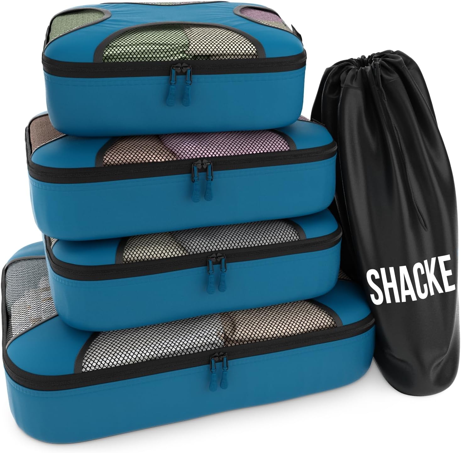 Amazon.com: Samantha Brown Microfiber Packing Cubes 3-Piece Set ...