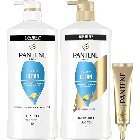 Amazon.com: Pantene 2-in-1 Shampoo and Conditioner Twin Pack with Hair ...