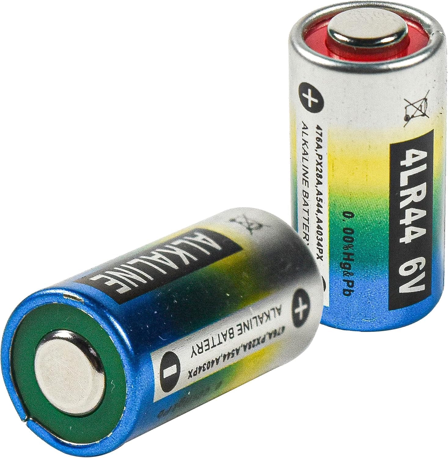 Amazon.com: HQRP 2-Pack 6-Volt Battery Compatible with 4LR44 A544 ...