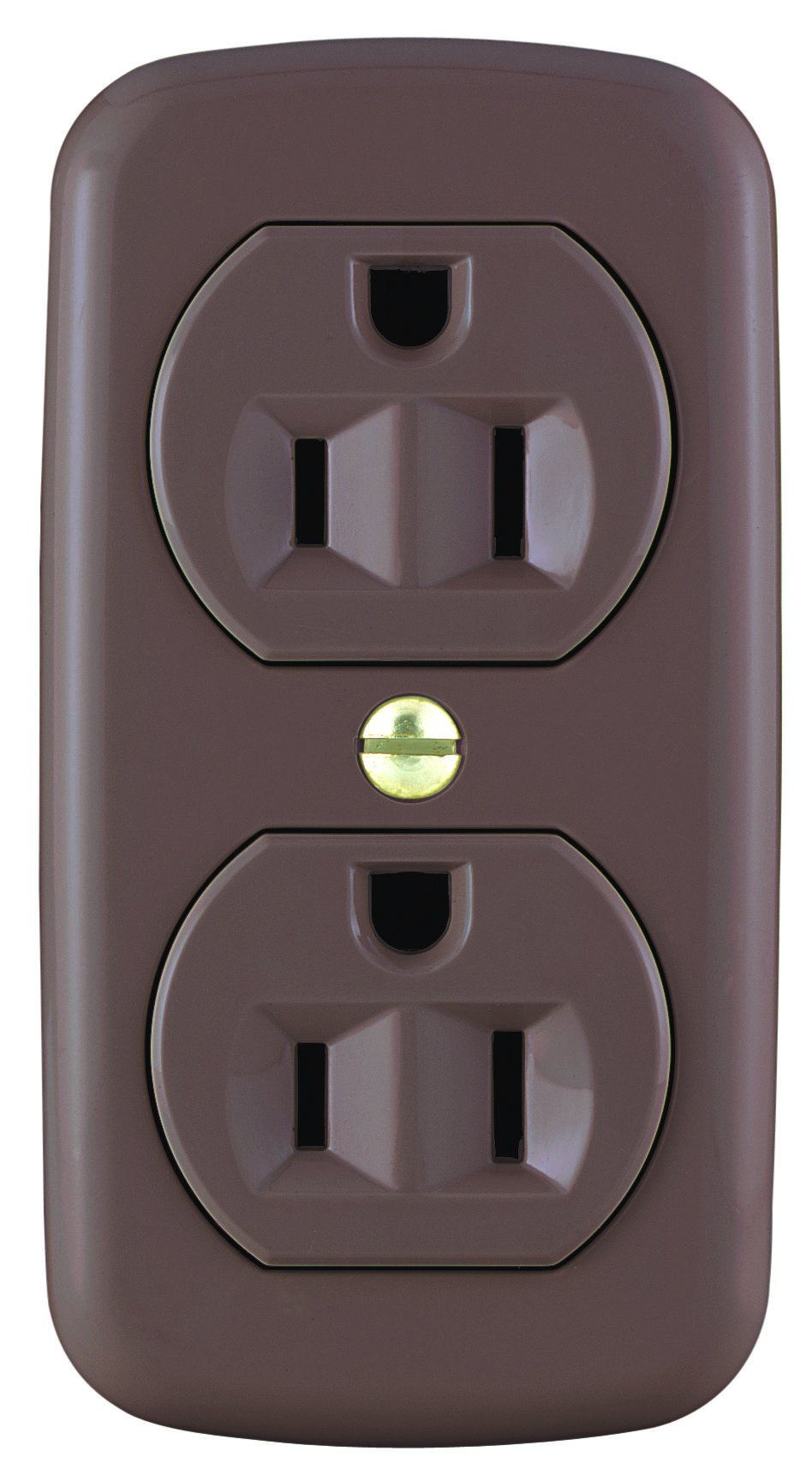 Cooper Wiring 78b-box 3wire Duplex Receptacle 15a Brown - Electrical ...