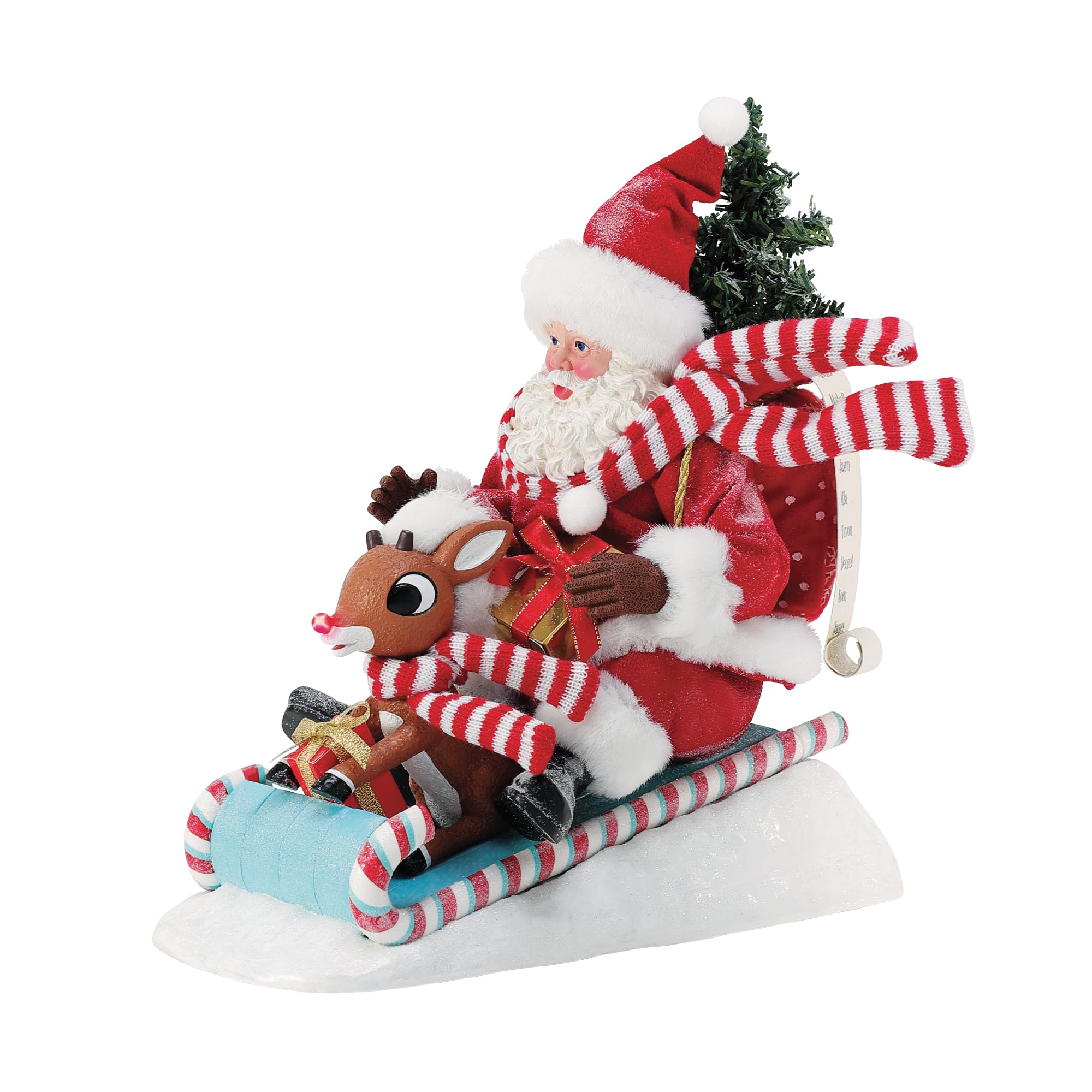 Rudolph Le Renne Au Nez Rouge Et Le Père Noël Rennes Du Père Noël