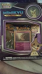 Amazon.com: Pokemon TCG: Mimikyu Premium Collection Box Featuring A ...
