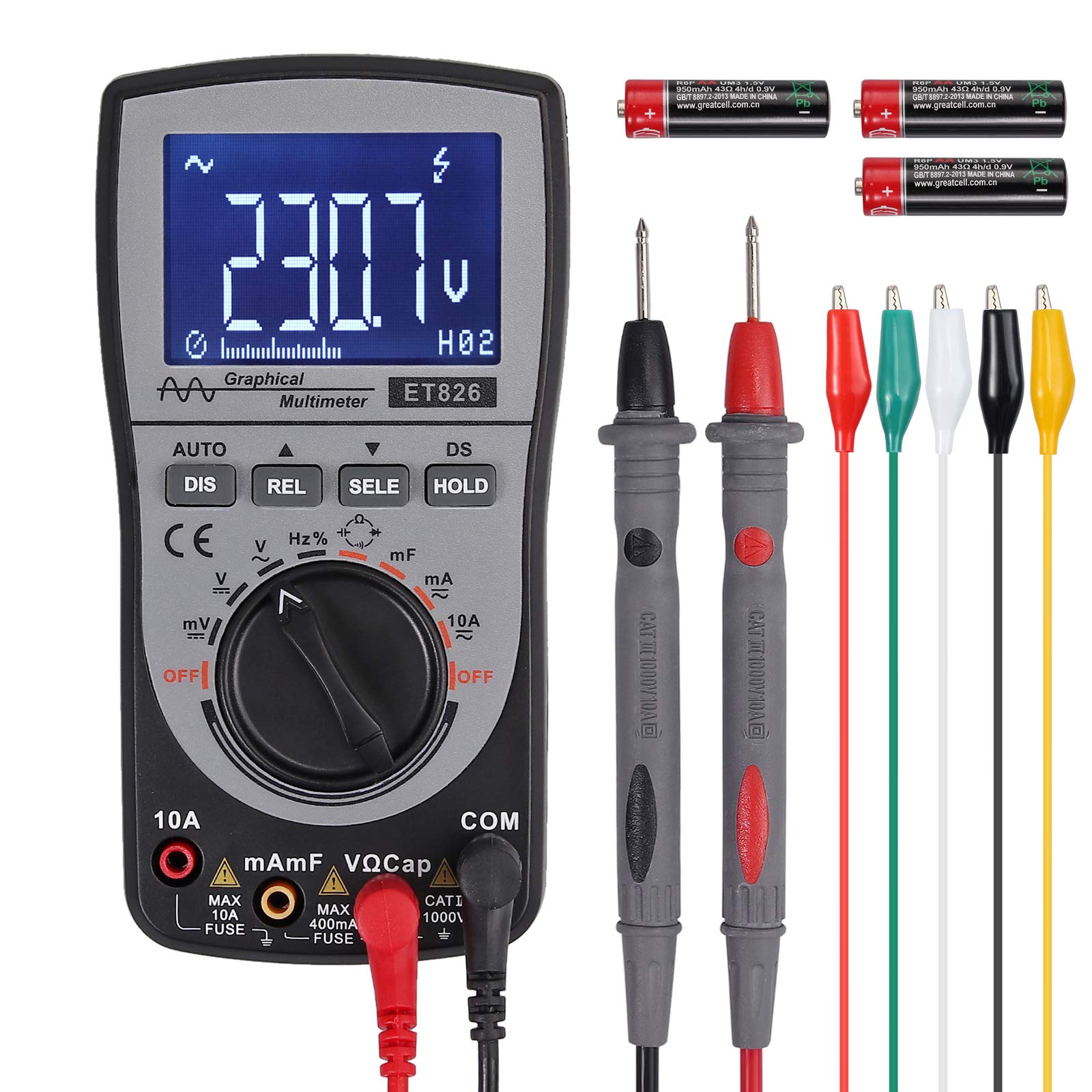 Snapklik.com : Oscilloscope Multimeter, Intelligent Oscilloscope ...