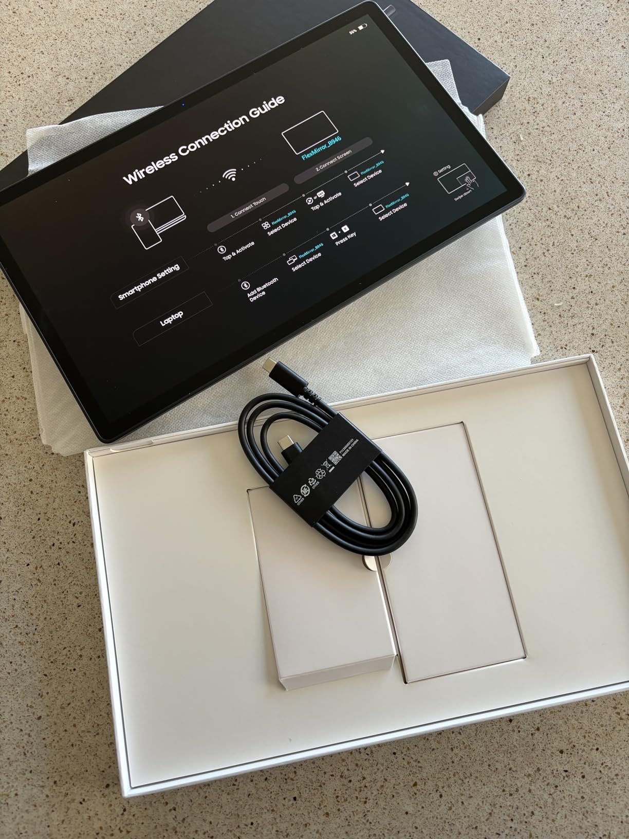 Amazon.com: FLEXMIRROR OLED 13.3" 1080P Portable Wireless Monitor FHD ...