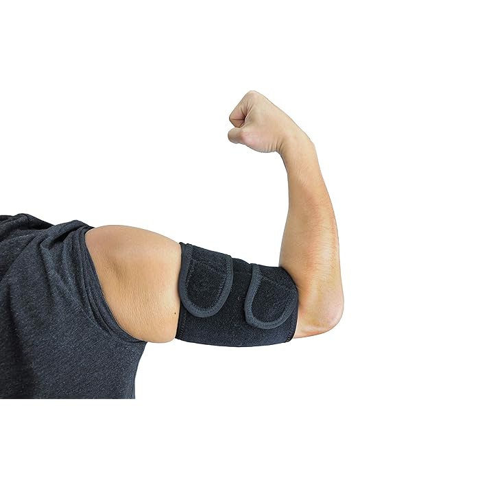 Buy ObboMed® MB-1830L Upper Arm Support Brace, Elbow Sleeve with ...