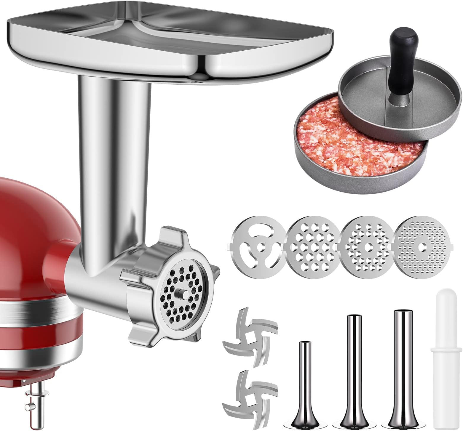Amazon.com: KitchenAid Food Grinder Attachment: Electric Stand Mixers ...
