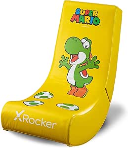 X Rocker Super Mario All-Star Floor Rocker-Yoshi, Silla de Juegos ...
