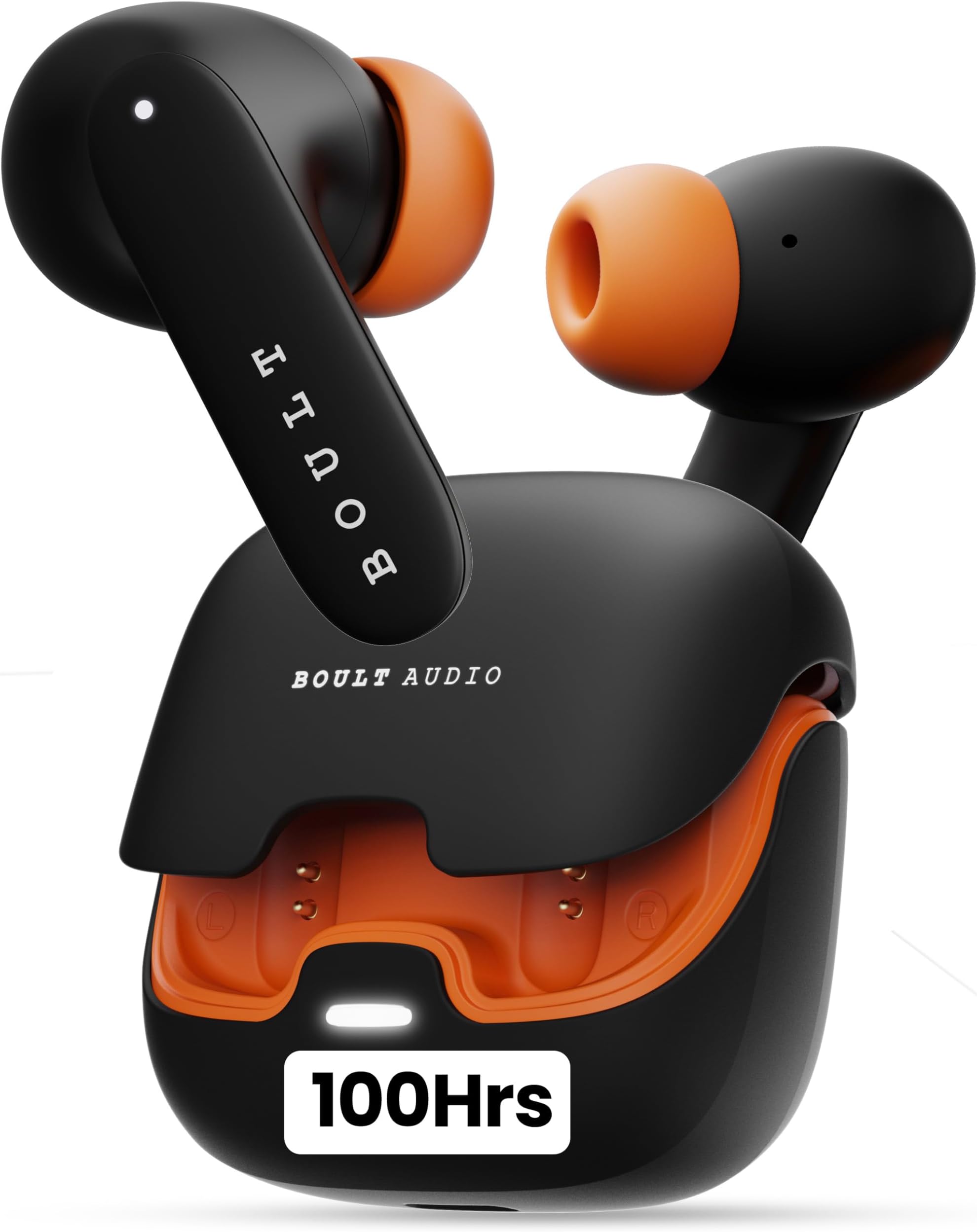 GOBOULT Z40 Pro with 100H Playtime, Quad Mic ENC, 45ms Low Latency Gaming, Premium Rubber Grip ...