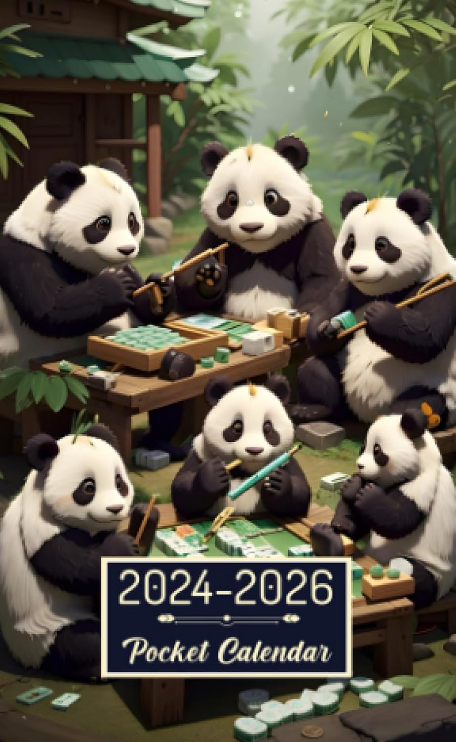 Pocket Calendar 2024-2026: Two-Year Monthly Planner for Purse , 36 ...